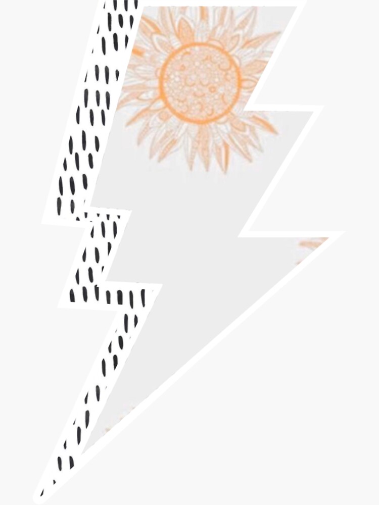 "cute preppy lightning bolt " Sticker for Sale by preppy1 | Redbubble