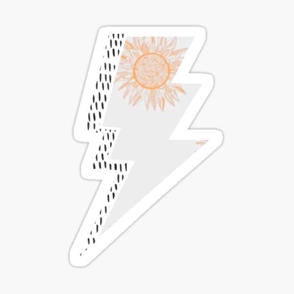 "cute preppy lightning bolt " Sticker for Sale by preppy1 | Redbubble