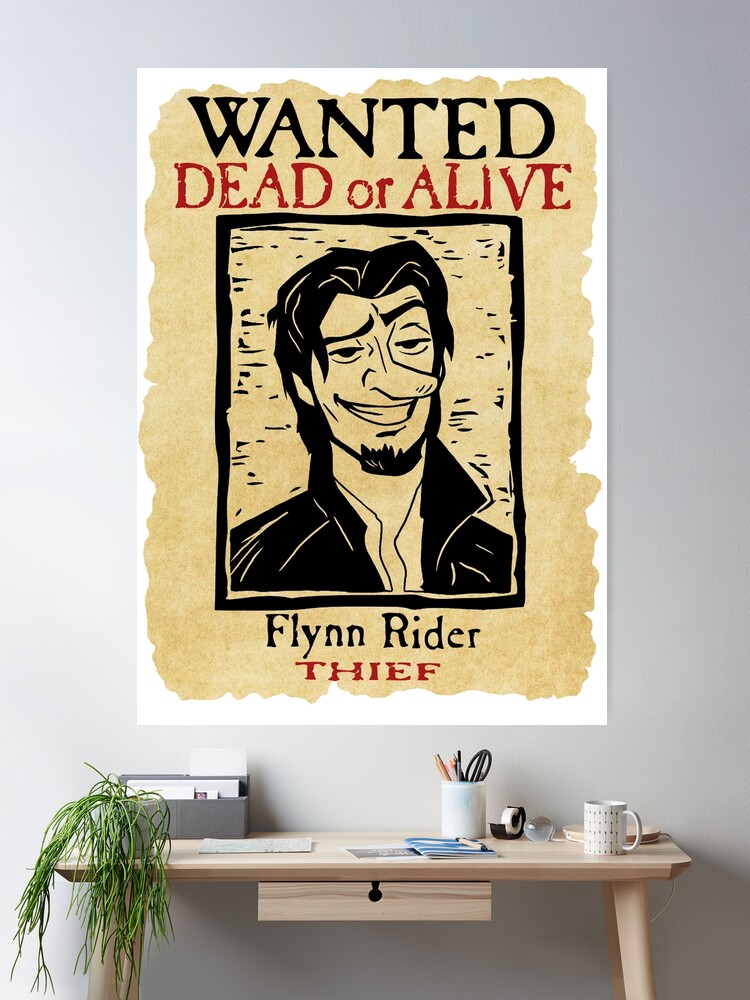 Flynn Rider Wanted Poster High Resolution Tangled Party Bundle: Flynn