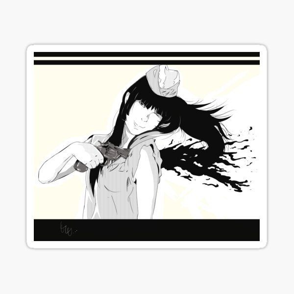 "BANG! Illustration of the MEMEME! singer" Sticker by meiniac616 ...