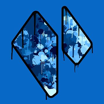 "Graffiti Stasis Crystal Logo" Sticker for Sale by -Panda-Monium ...