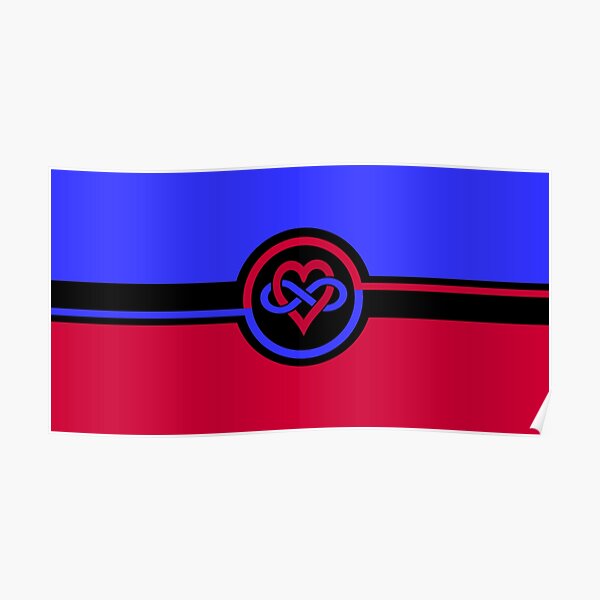 Póster «Bandera de poliamor» de JaronK | Redbubble