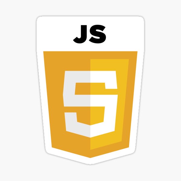 "JS" Sticker for Sale by script- | Redbubble
