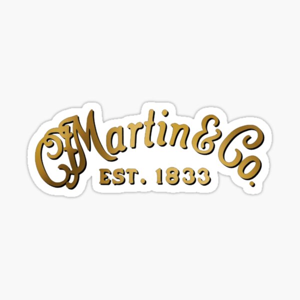 Martin Guitar Stickers | Redbubble