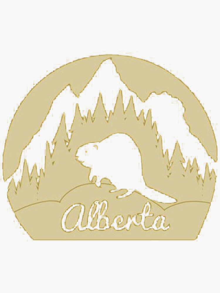 "Provincial Alberta" Sticker for Sale by tukatuku2087 | Redbubble