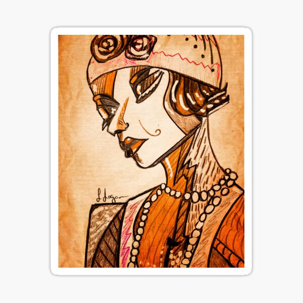 "The IT Girl" Sticker by larnielee | Redbubble