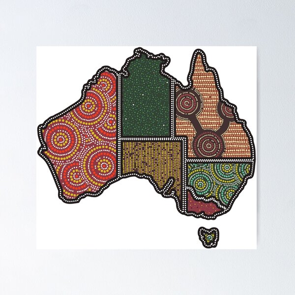 "Australian aboriginal art" Poster for Sale by Gom--s | Redbubble