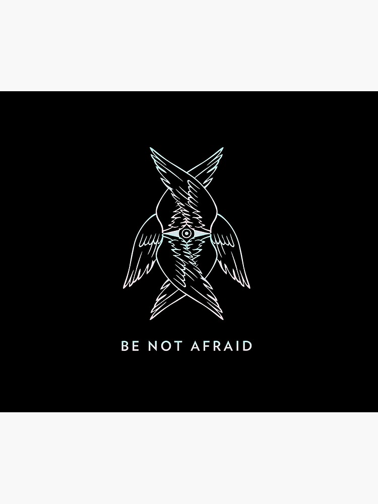 "Be Not Afraid Seraph | Biblically Accurate Angels" Tapestry by ...
