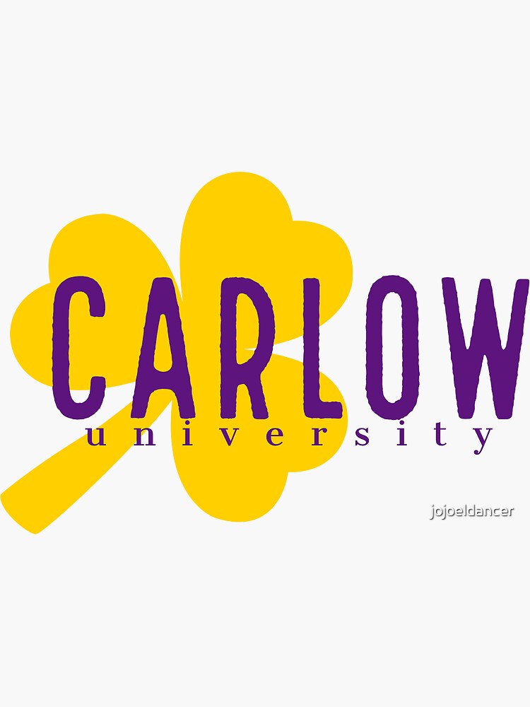 "Carlow University Clover" Sticker for Sale by jojoeldancer | Redbubble