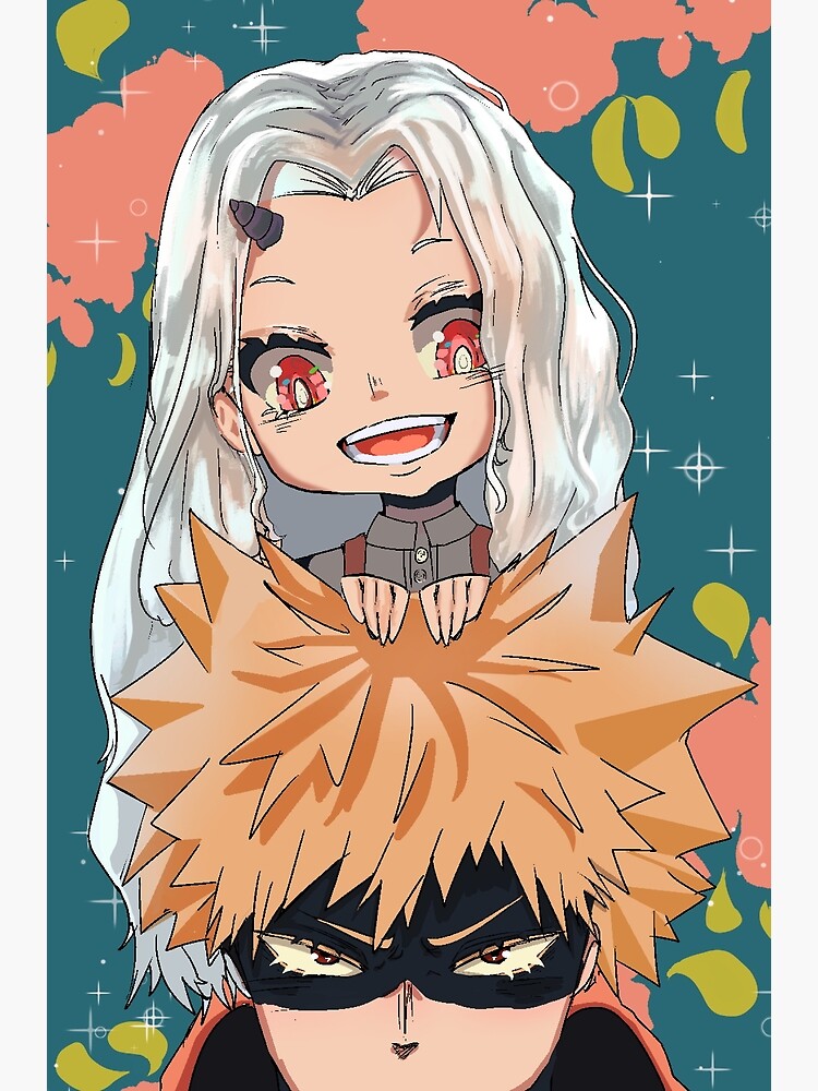 "Mein Held Academia BOKU NO HERO ACADEMIA: Bakugou und Eri" Poster von ...