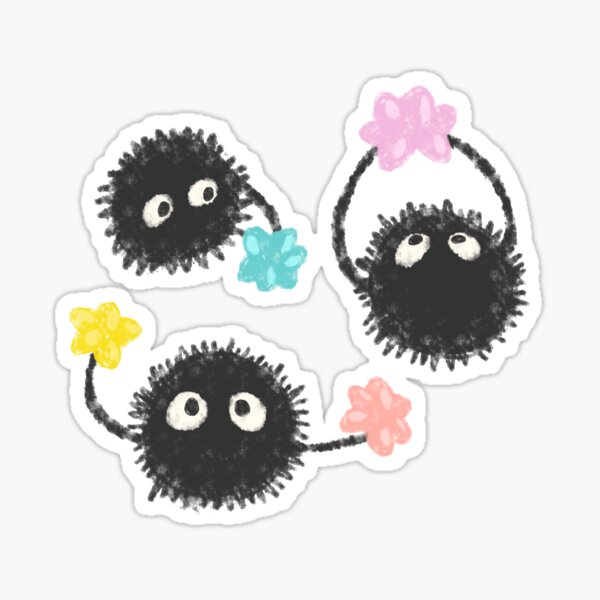 Soot Sprites Stickers | Redbubble
