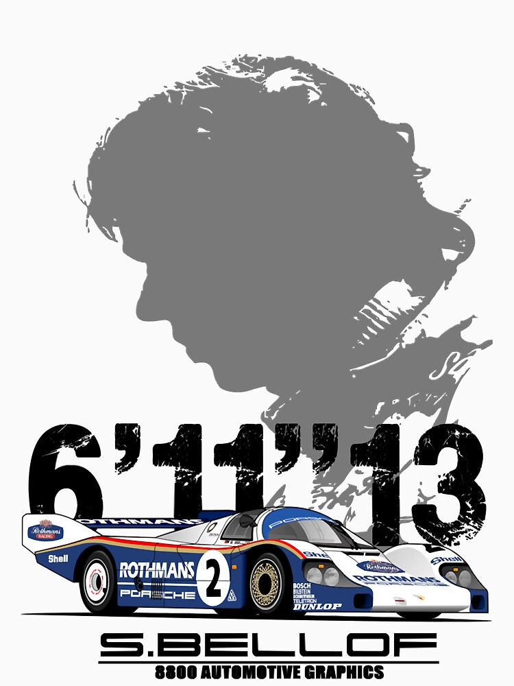 Essential T-Shirt for Sale mit "Stefan Bellof Nürburgring Classic" von ...