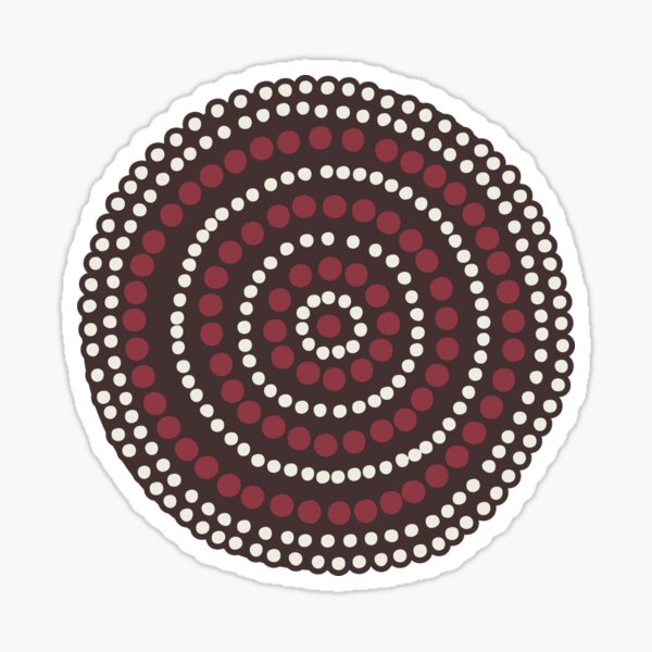 " Australian aboriginal art" Sticker by Gom--s | Redbubble