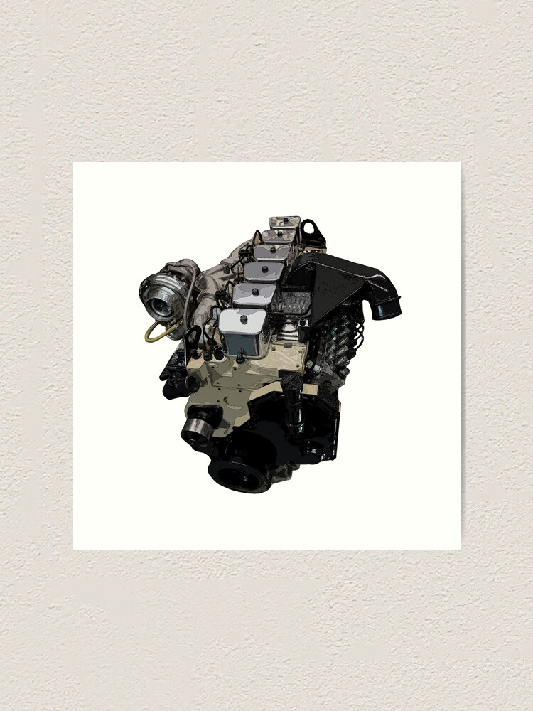 "12V Cummins" Art Print by FakeRealLife | Redbubble
