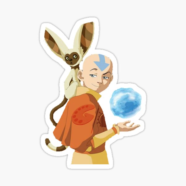 "Avatar Aang " Sticker by Daryel99 | Redbubble