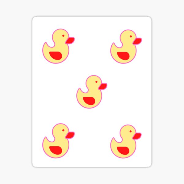 "Duckling stickers pack" Sticker for Sale by Topcolors | Redbubble