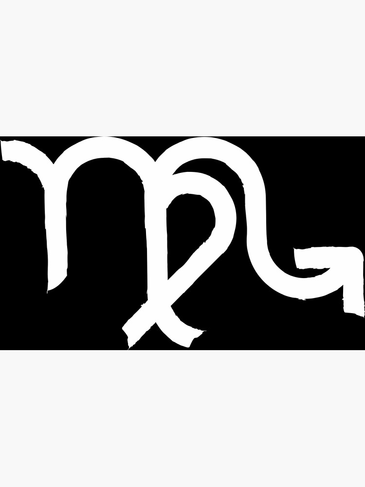 Scorpio And Virgo Combined Zodiac Signs Double Horoscope Symbols In
