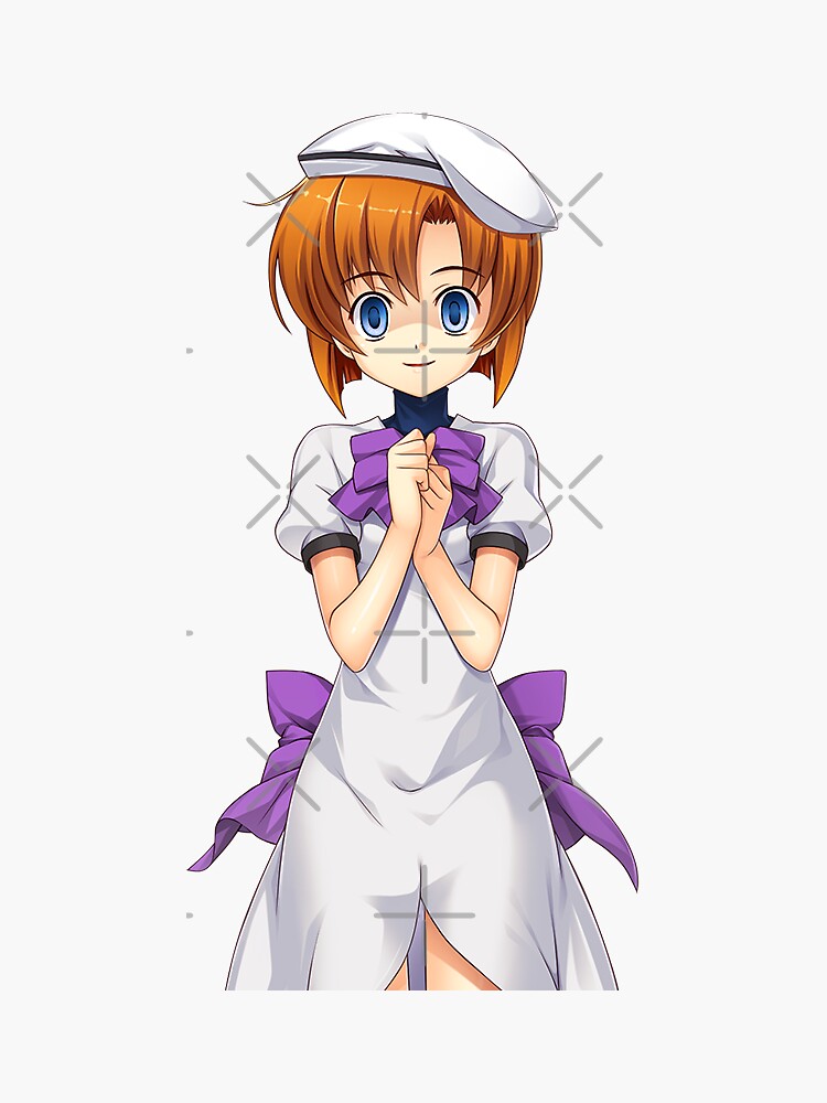"Rena Ryuugu Higurashi" Sticker for Sale by krissymarie99 | Redbubble