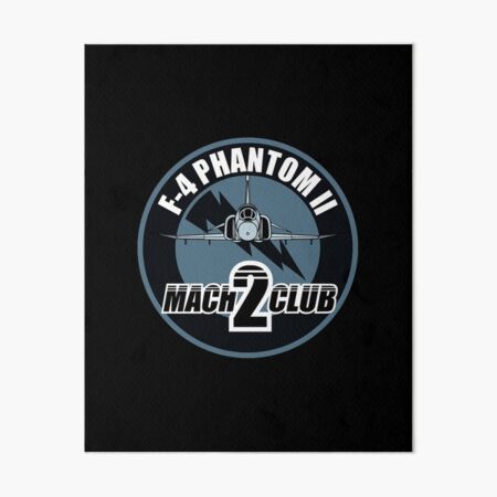 "F-4 Phantom II Mach 2 Club" Art Board Print by MelecioO | Redbubble