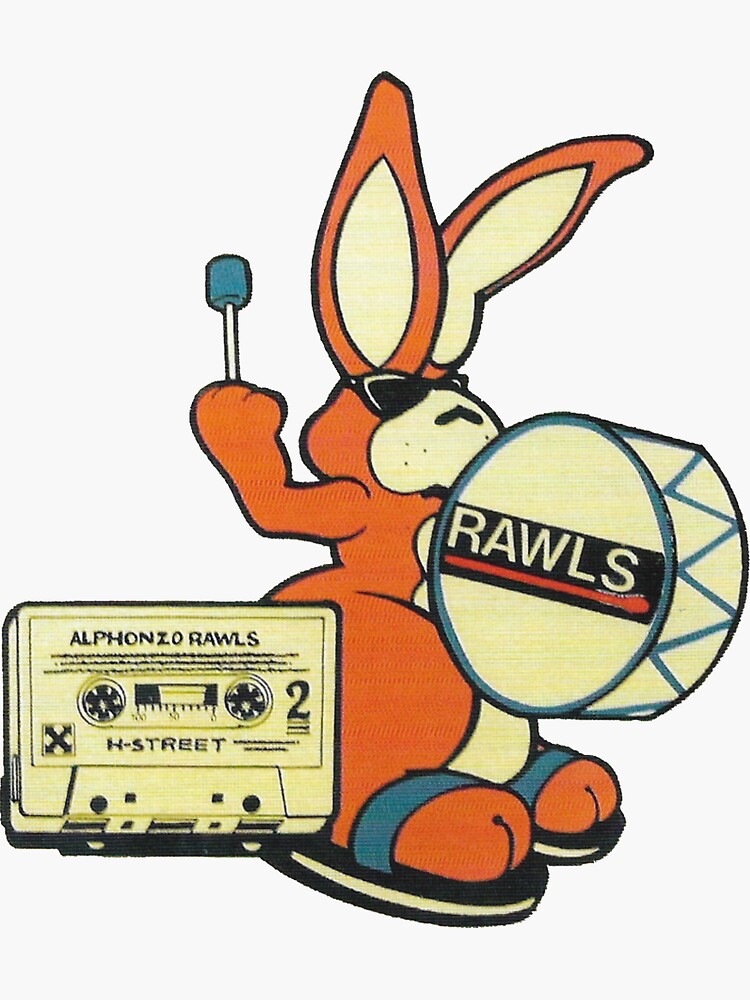 "Alfonso Rawls, H Street skateboard t shirt design " Sticker for Sale ...