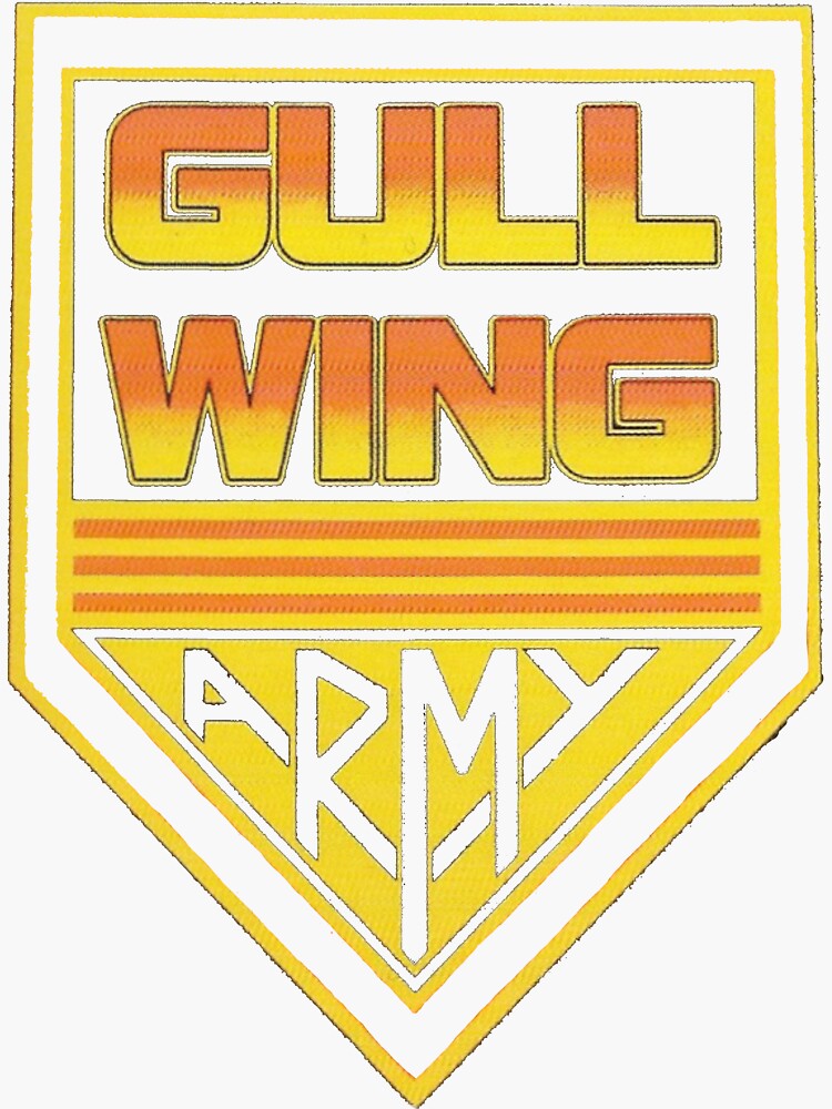 "Gullwing Army, Gullwing Trucks T Shirt Design " Sticker for Sale by ...
