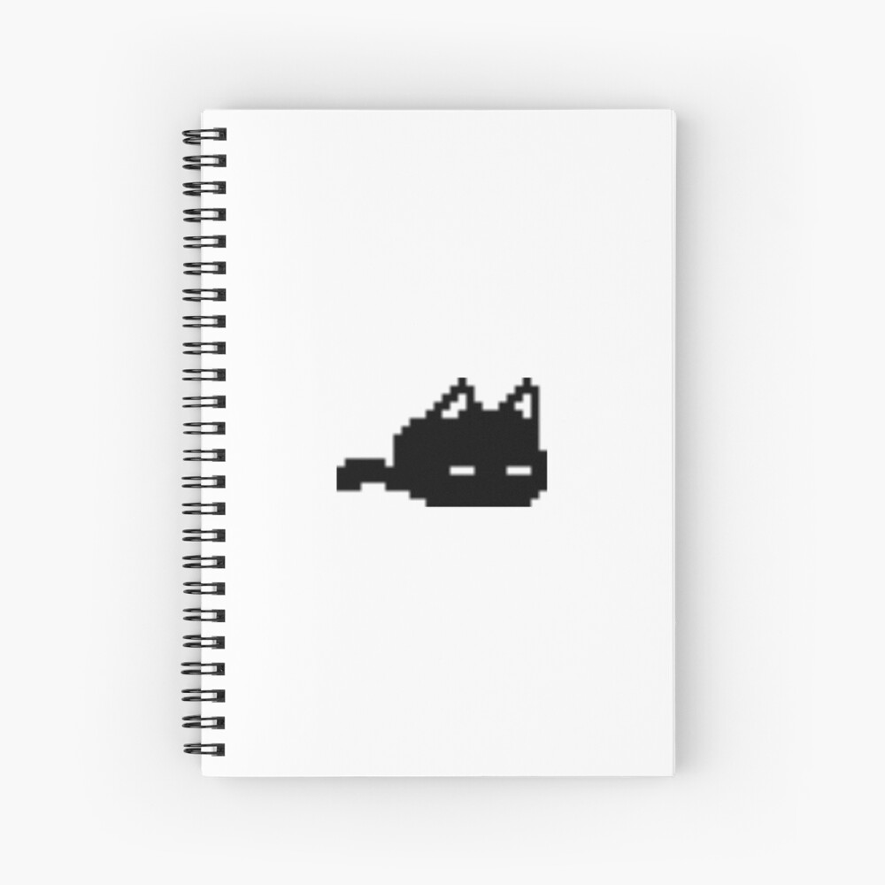 "Omori Mewo" Spiral Notebook for Sale by molecat | Redbubble