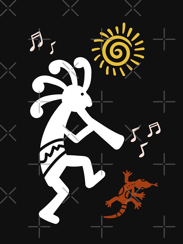 "Native Americans mythology Kokopelli Deity of Fertility - Trumpet ...