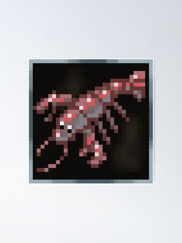 "Pixel Fresh Lobster" Poster for Sale by maloiko | Redbubble