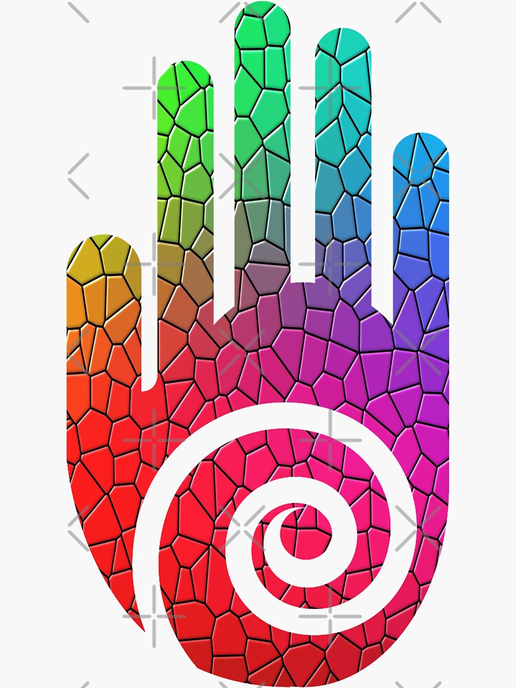 "Native Americans mythology Healer’s Hand Symbol - Shaman’s Hand ...