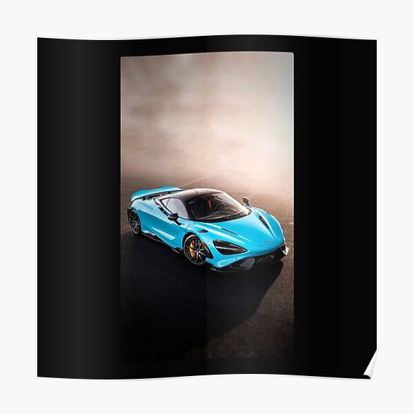 "McLaren 765LT" Poster for Sale by MathijsBolt | Redbubble