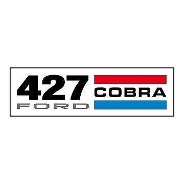 "AC COBRA 427 CI BADGE" Art Board Print by Aspretto | Redbubble