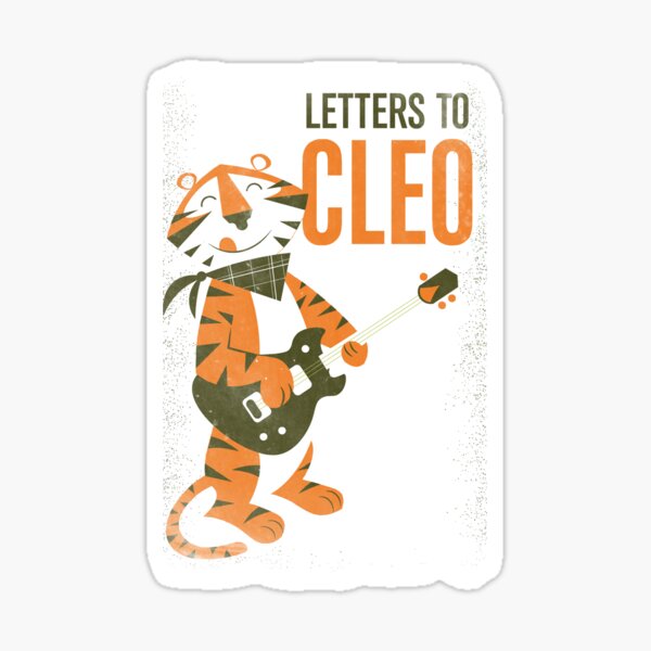 "Letters To Cleo Tiger" Sticker for Sale by bangdjago | Redbubble