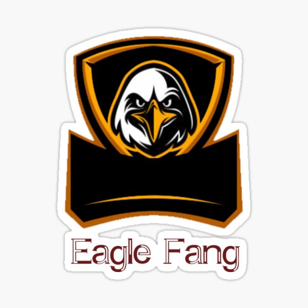 "eagle fang" Sticker for Sale by azzomaker | Redbubble