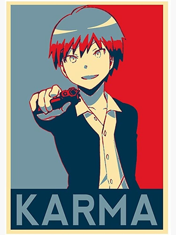 "Karma akabane" Poster by Posterboss667 | Redbubble