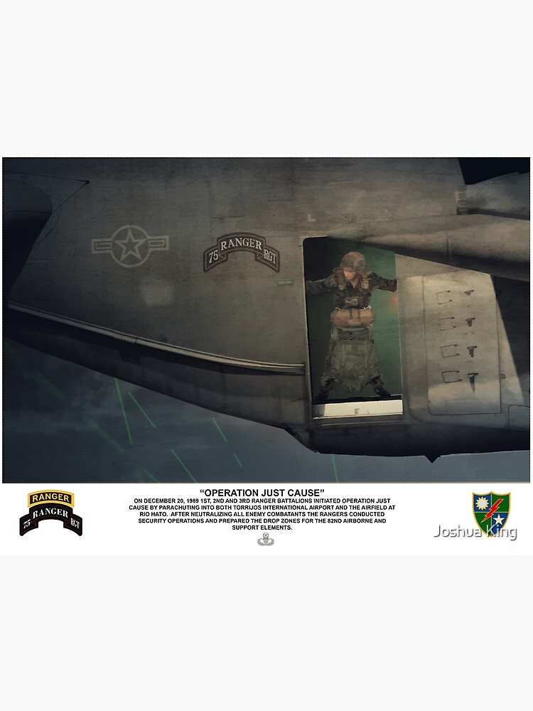 "Operation Just Cause" Art Print by FatCrayon | Redbubble
