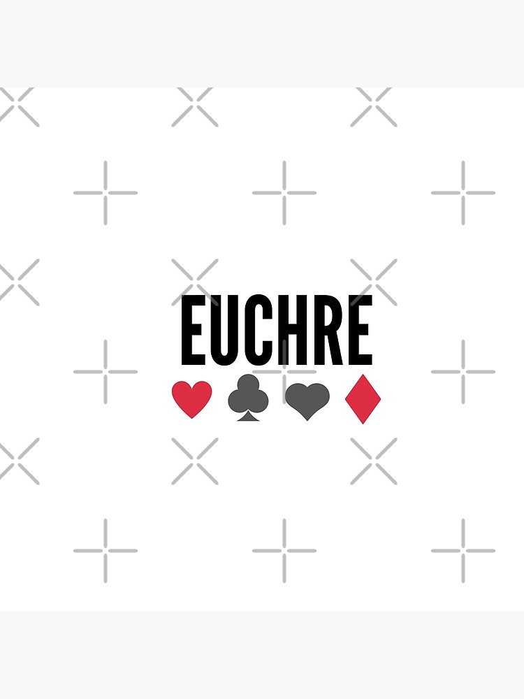 "Euchre" Poster for Sale by LovebirdsLover | Redbubble