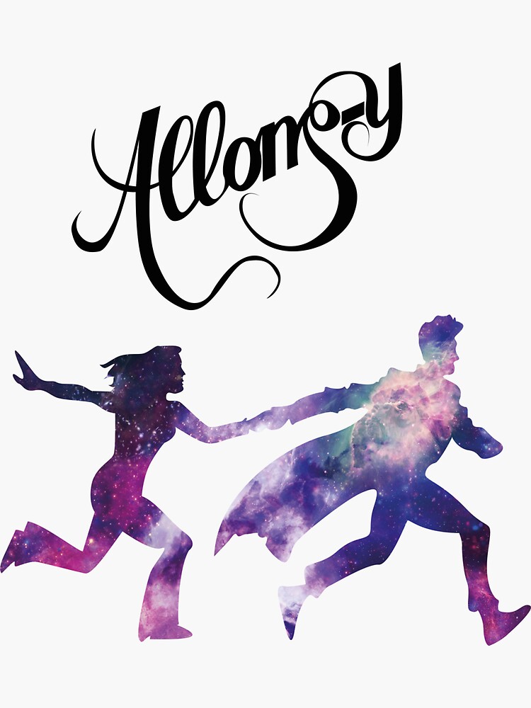 "Allons-y!" Sticker for Sale by zoevangenderen | Redbubble