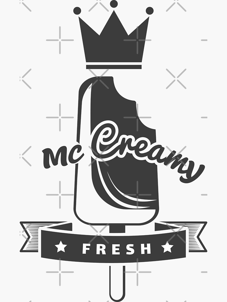 "McCreamy" Sticker by Designting | Redbubble