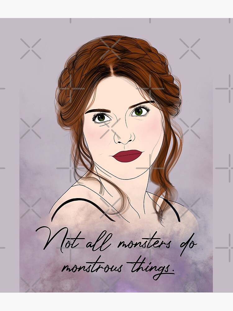 "Lydia Martin, Illustration, Quote, Teen Wolf" Art Print by ...