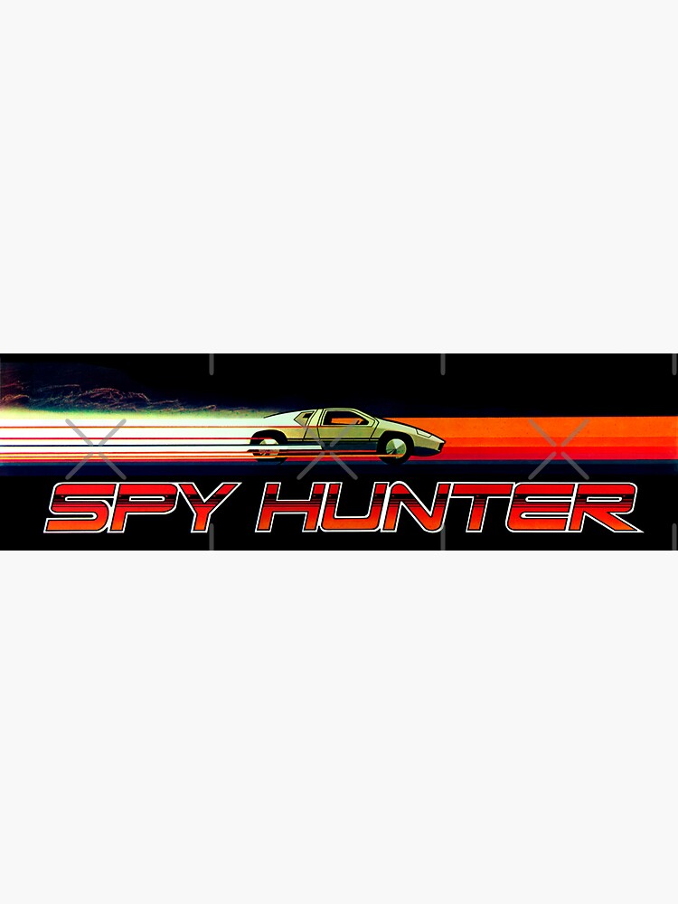 "Spy Hunter Retro Arcade" Sticker for Sale by Walter73 | Redbubble