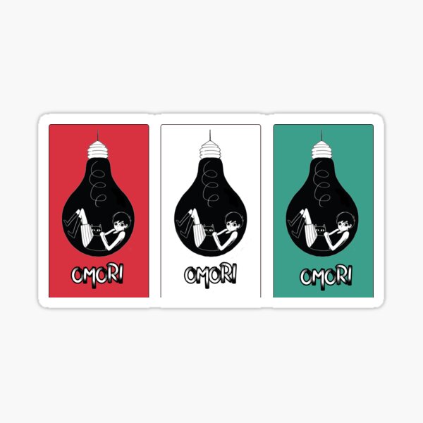 "omori sticker pack" Sticker for Sale by workNquote | Redbubble