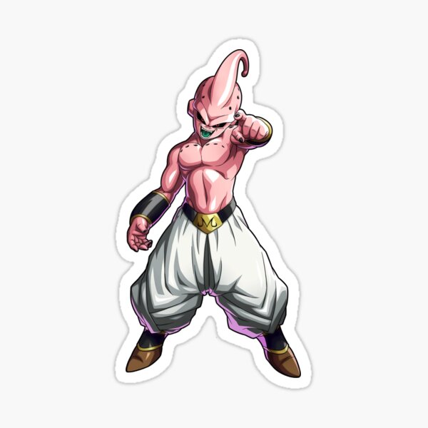 "Kid Buu" Sticker for Sale by KingKorn | Redbubble