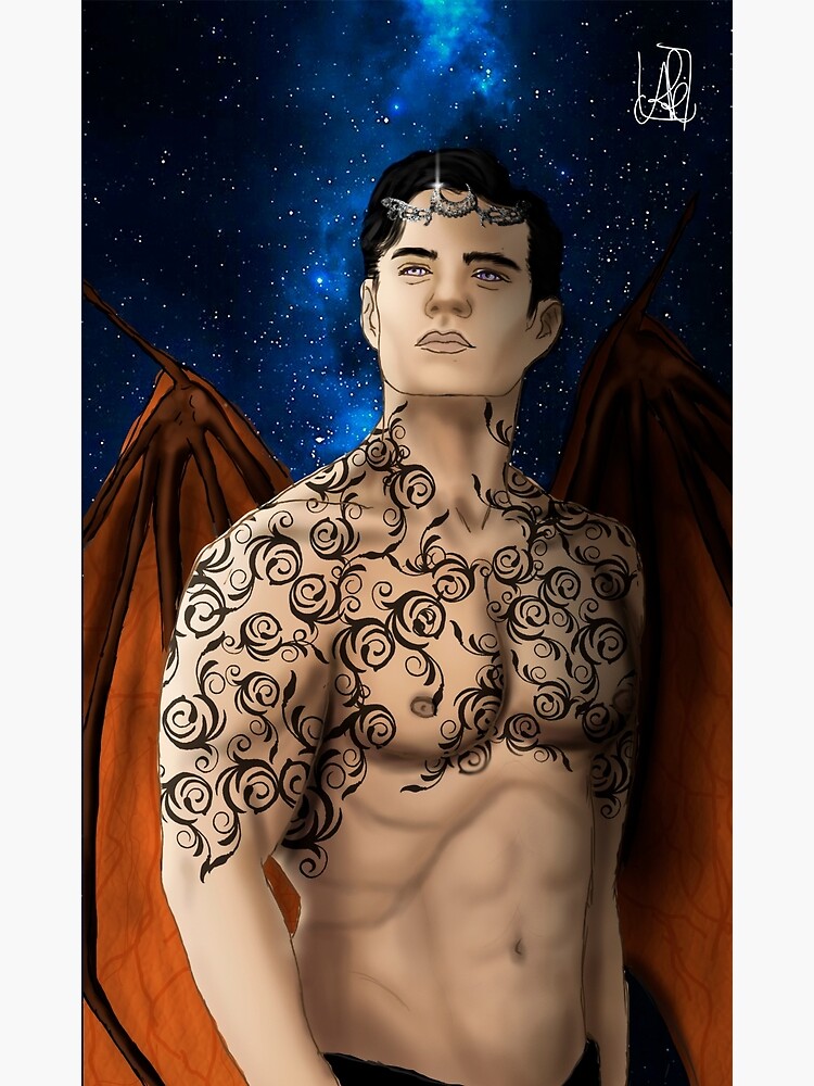 "Rhysand" Poster for Sale by literarte-aless | Redbubble