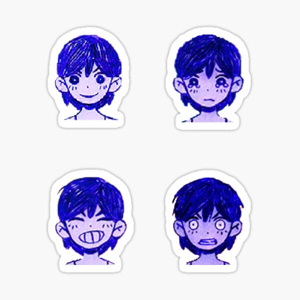 "Kel Sprites (Omori)" Sticker for Sale by hidexmian | Redbubble