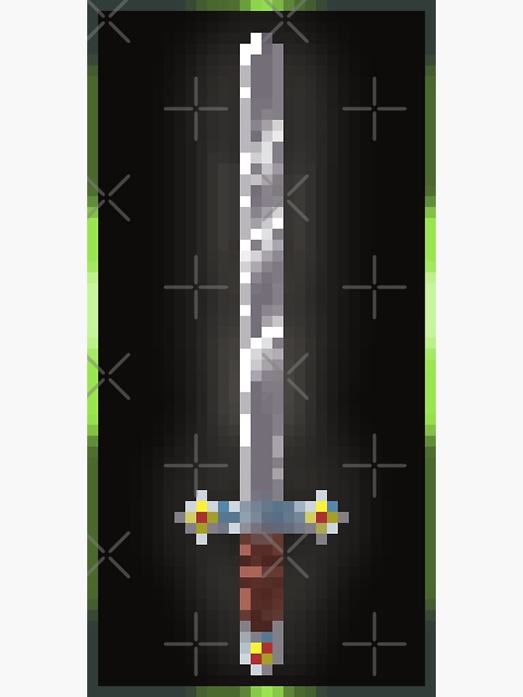 "Common Longsword Pixel" Photographic Print by maloiko | Redbubble