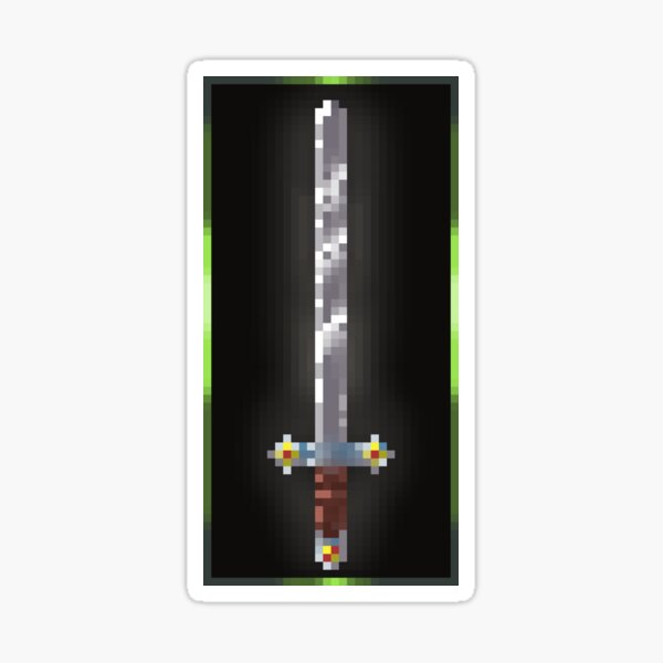 "Common Longsword Pixel" Sticker for Sale by maloiko | Redbubble