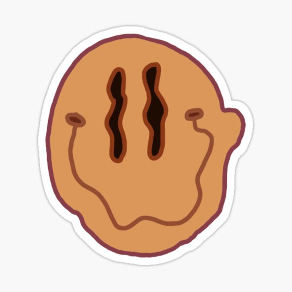 "Squiggle face" Sticker by graciegdesigns | Redbubble