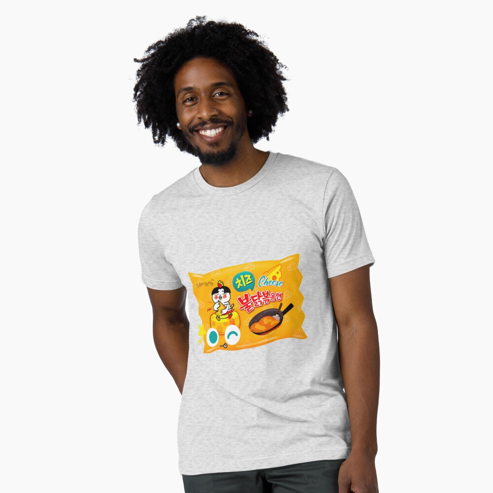 "Cheese Samyang Noodles" Sticker for Sale by whosjinai | Redbubble