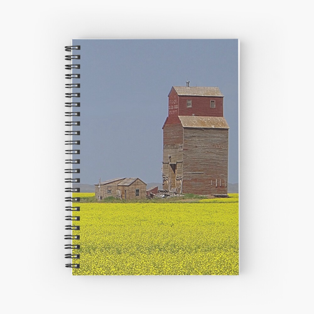 "Prairie Gold" Spiral Notebook for Sale by Digitalbcon | Redbubble