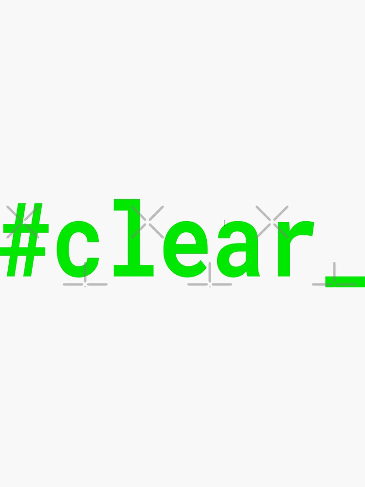 "#clear | Useful Linux Command Hash | Computer Geek Enthusiast ...